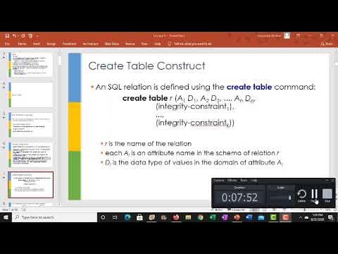 Lecture 4 part 1 --- SQL - YouTube