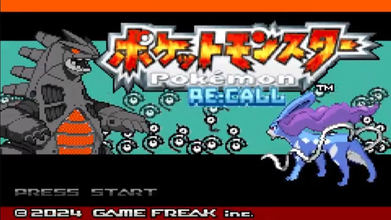 Novo Jogo Pokemon RECall - YouTube