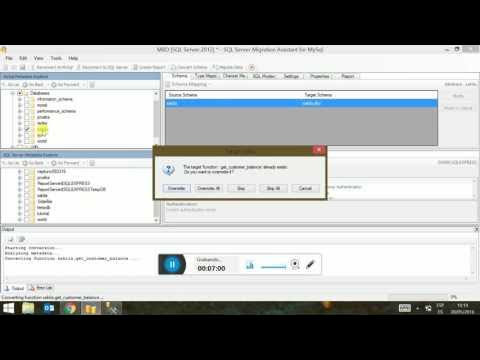 Migracion de datos mysql a sql server - YouTube