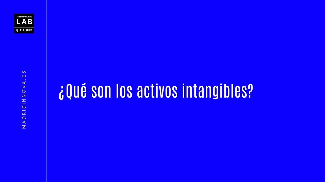 ¿Qué son los activos intangibles? - YouTube
