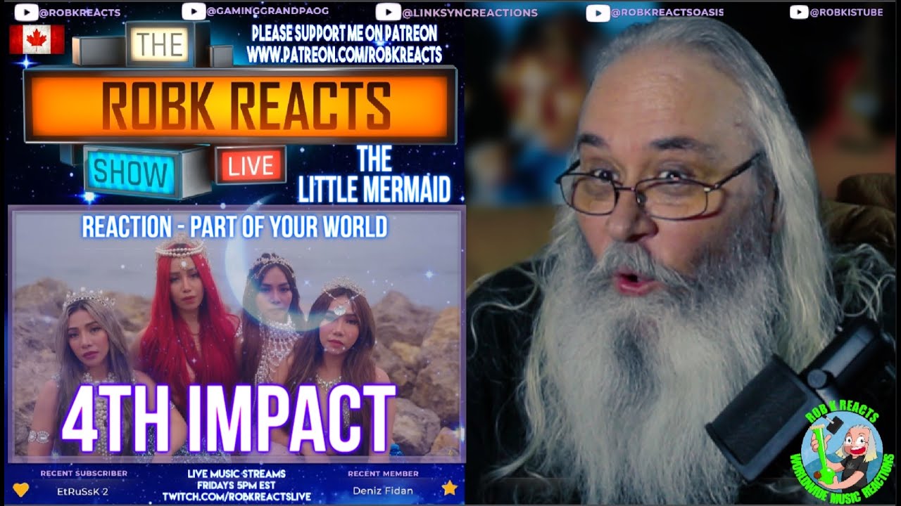 4TH IMPACT Reaction: Part Of Your World ('The Little Mermaid ...