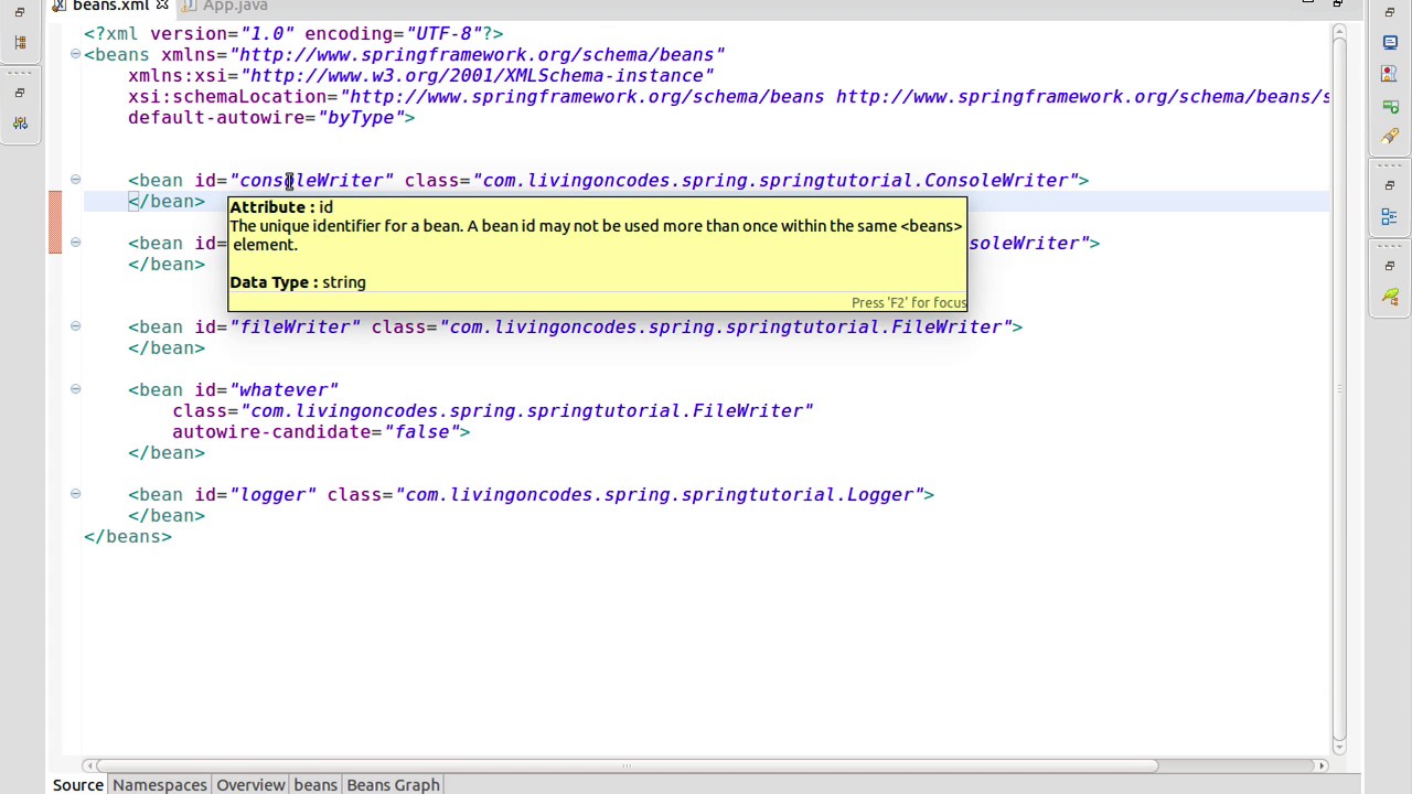 23 Spring Framework Removing Autowiring Ambiguities - YouTube