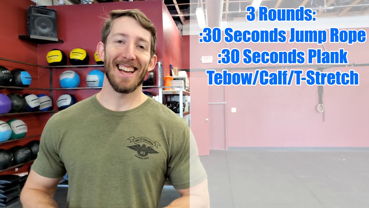 Monday WOD 4.13.2020 - YouTube