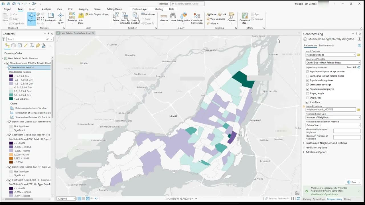 Dive Into Arcgis Pro 30 Introduction To Multiscale Geographically