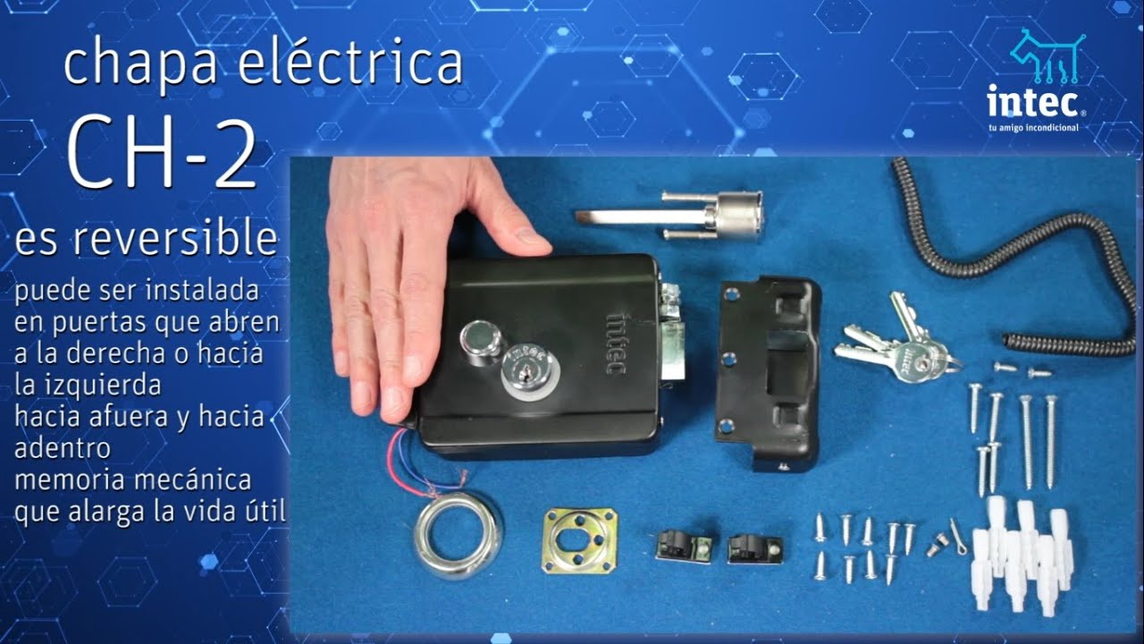 M3 V6 Características de las Contrachapas y Chapas Eléctricas intec ...