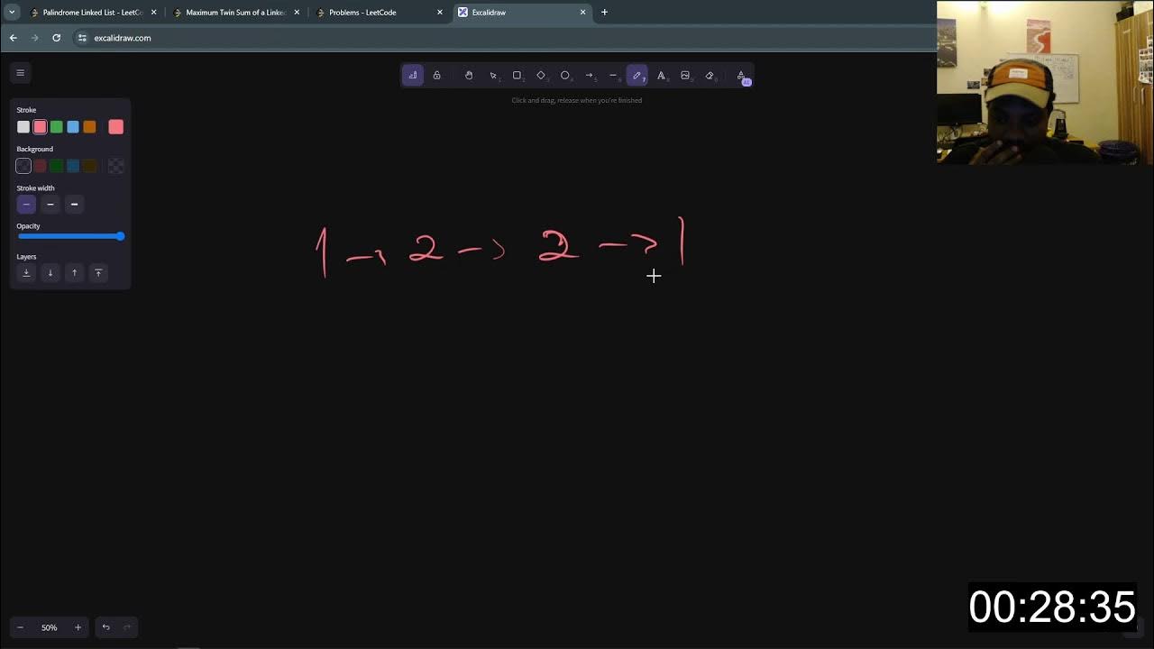 DAY 39/100 - 100 DAYS OF STUDYING DATA STRUCTURES AND ALGORITHMS - LinkedList, Pointers - YouTube