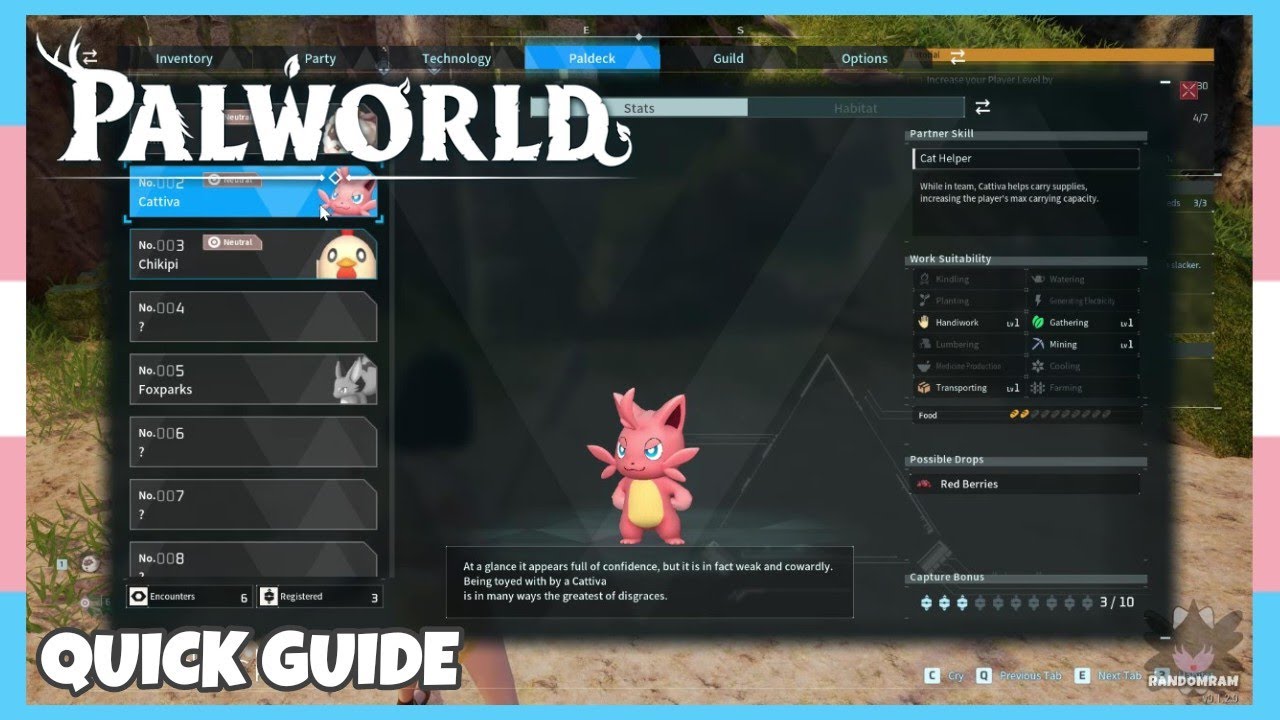 Where To Catch Cattiva In Palworld | Location Quick Guide - YouTube