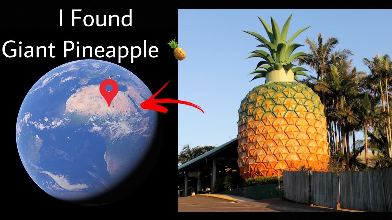 I Found Giant Pineapple 🍍 On Google Earth - YouTube