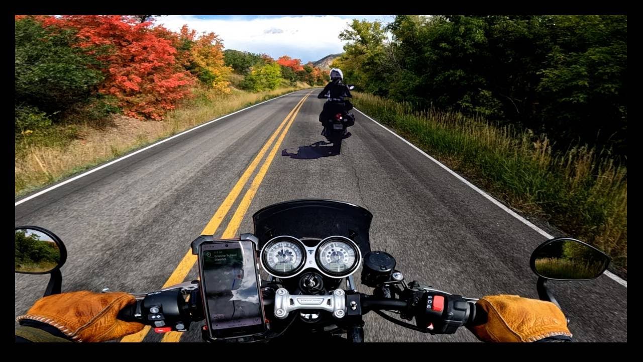 Exploring Utah's Mountain Roads: A Fall Adventure on Two Wheels - YouTube