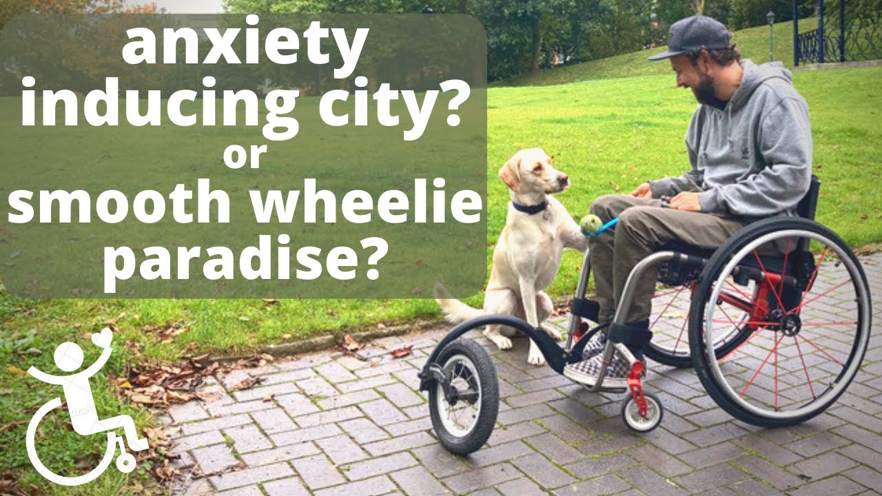 Navigating Liverpool in a Wheelchair (with Luna 🐶) - YouTube