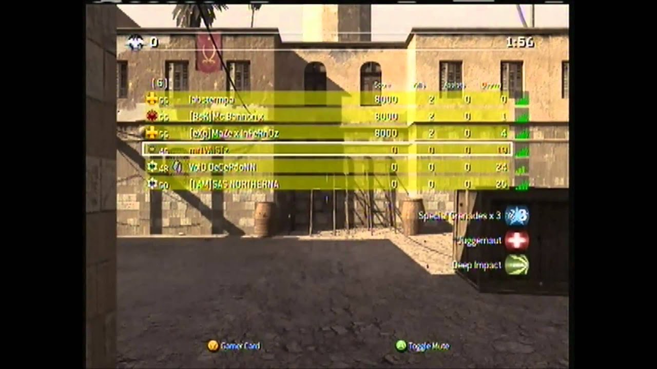 cod4 10th lobby - YouTube
