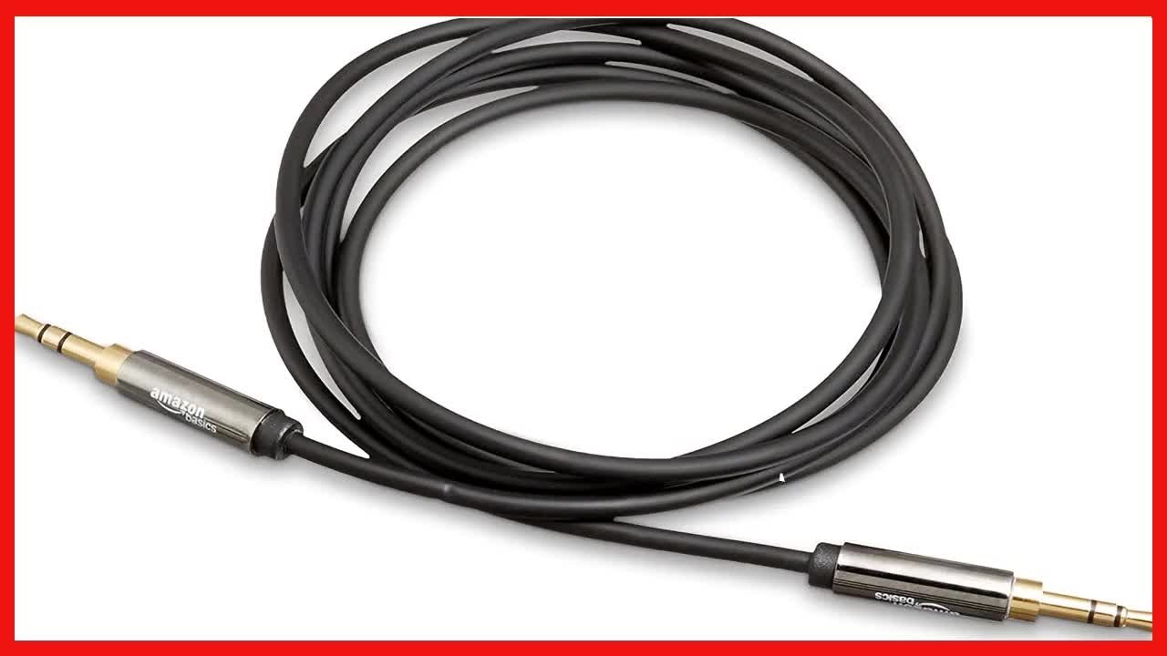 Great product - Amazon Basics 3.5 mm Male to Male Stereo Audio Aux ...
