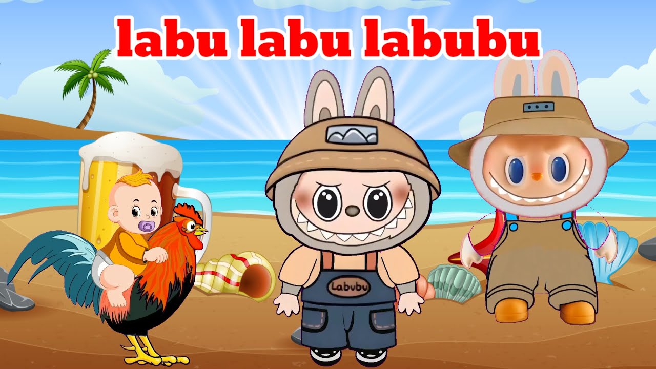LAGU ANAK LABULABU LABUBU🐰lagu anak Indonesia terpopuler - YouTube