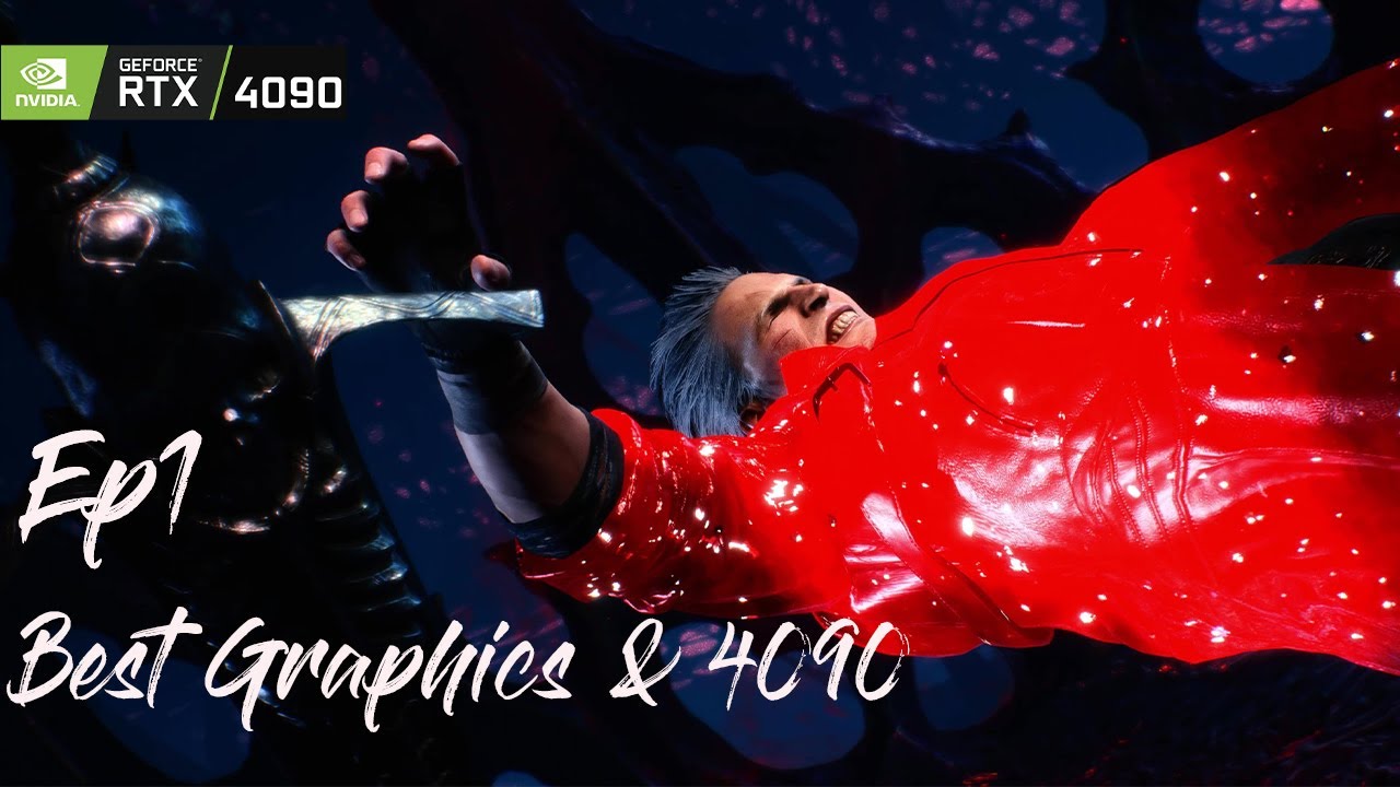 [4k60] Devil May Cry 5 Photorealistic Graphics RTX 4090 EP 1-2023 Full ...