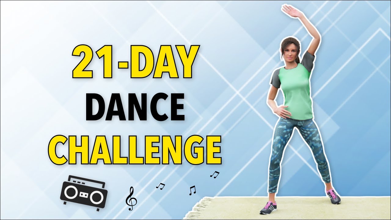 21-Day Dance Challenge – Dancing Cardio Workout - YouTube