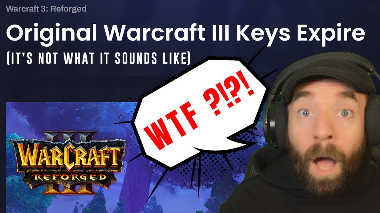 Blizzard Says WC3 Keys Will Expire - Here’s What It REALLY Means - YouTube