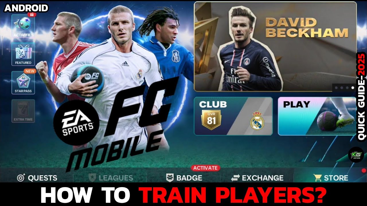 How to Train Players Fast in FC Mobile – Complete Guide - YouTube