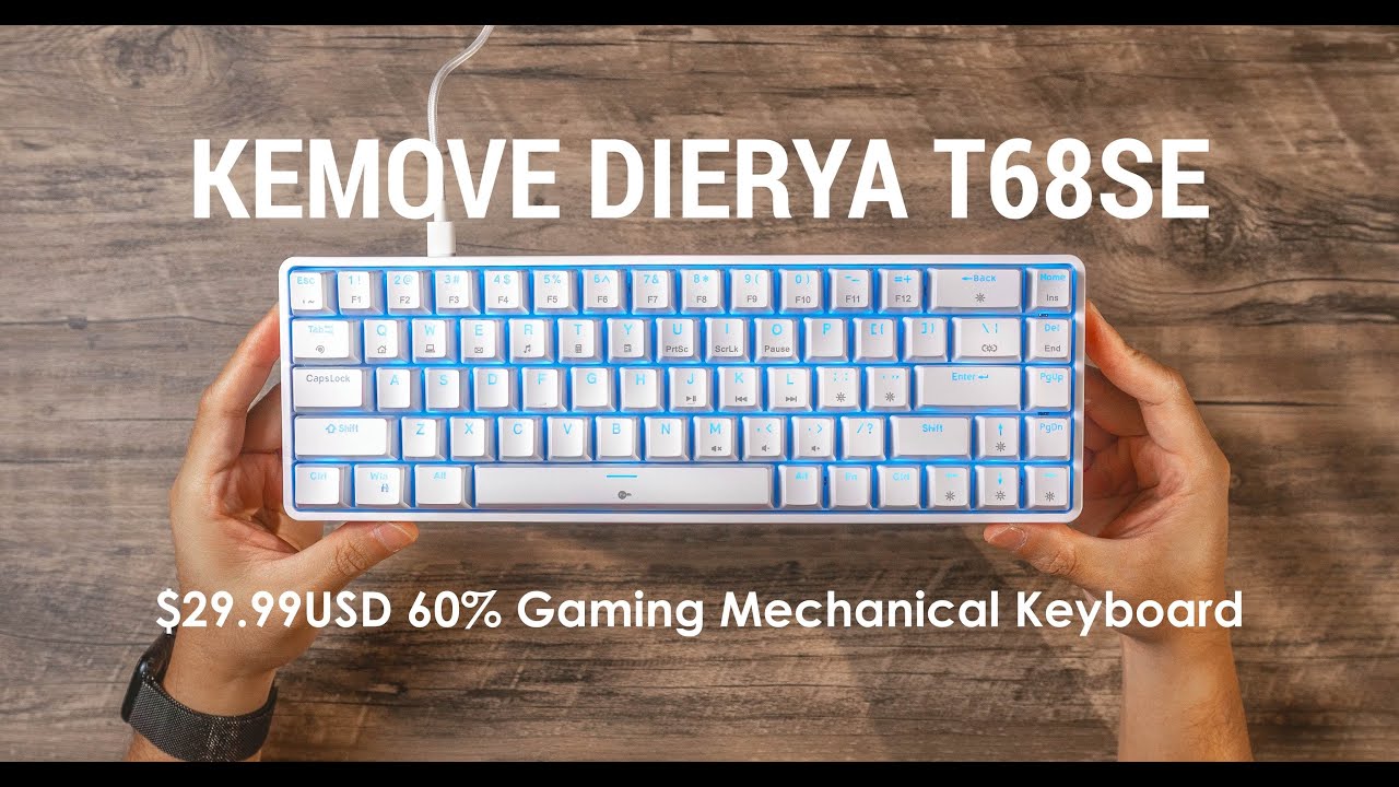 KEMOVE DIERYA T68SE | RED Switch | ASMR @kemovekeyboard - YouTube