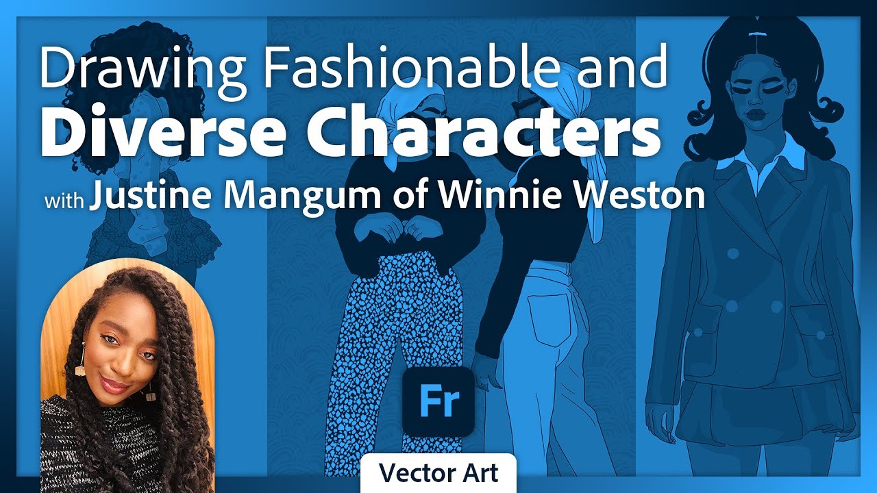 Creating Fashionable Characters with Justine Mangum from Winnie Weston ...
