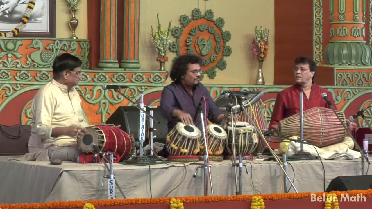 Drums of India by Vikram Ghosh on Sri Ramakrishna Tithipuja 2017 - YouTube