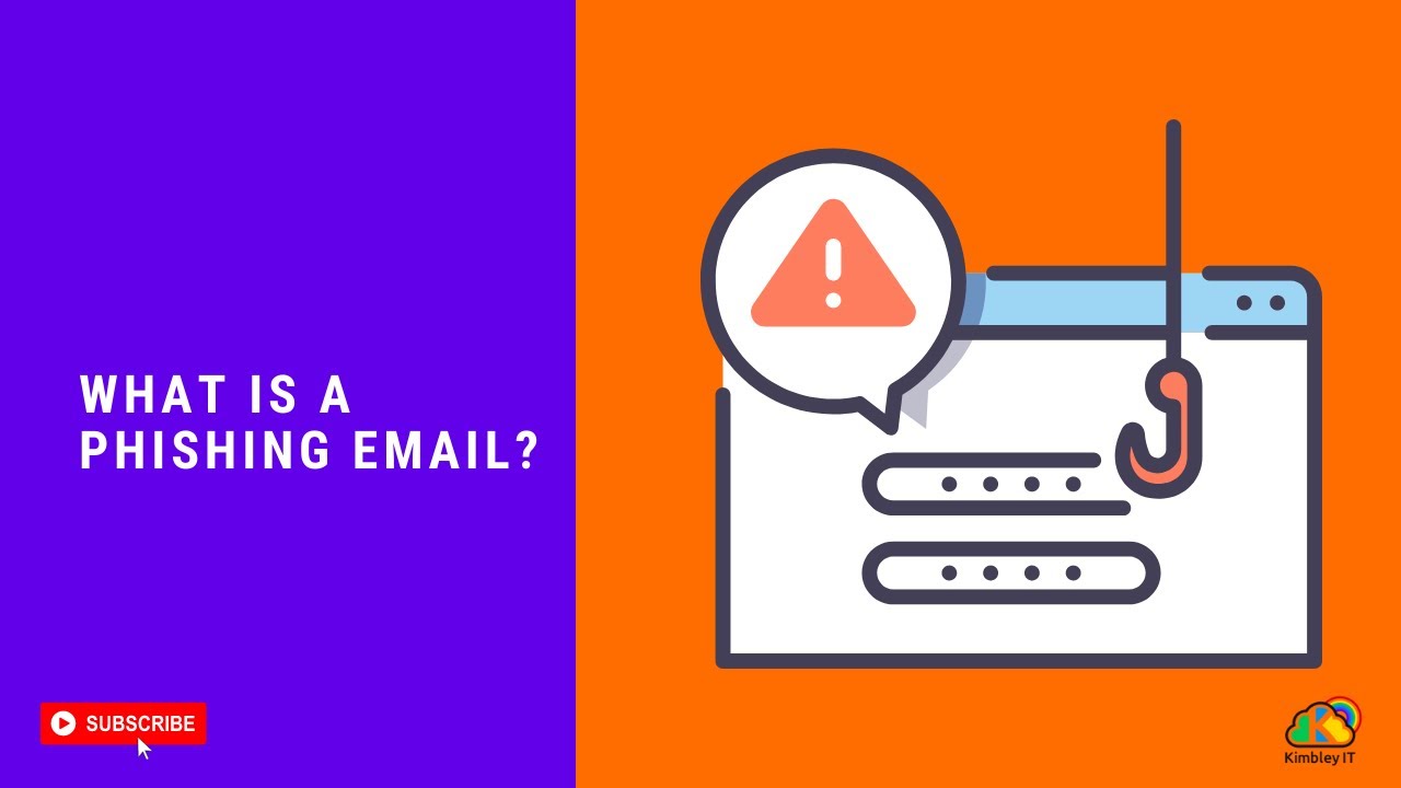 What is a phishing email and how do they work? - YouTube