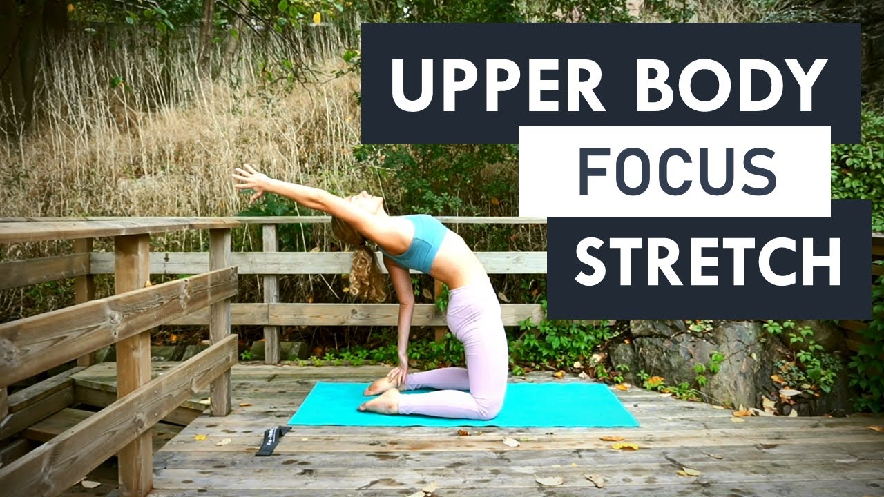 Quick stretch - Upper body focus - After workout - YouTube