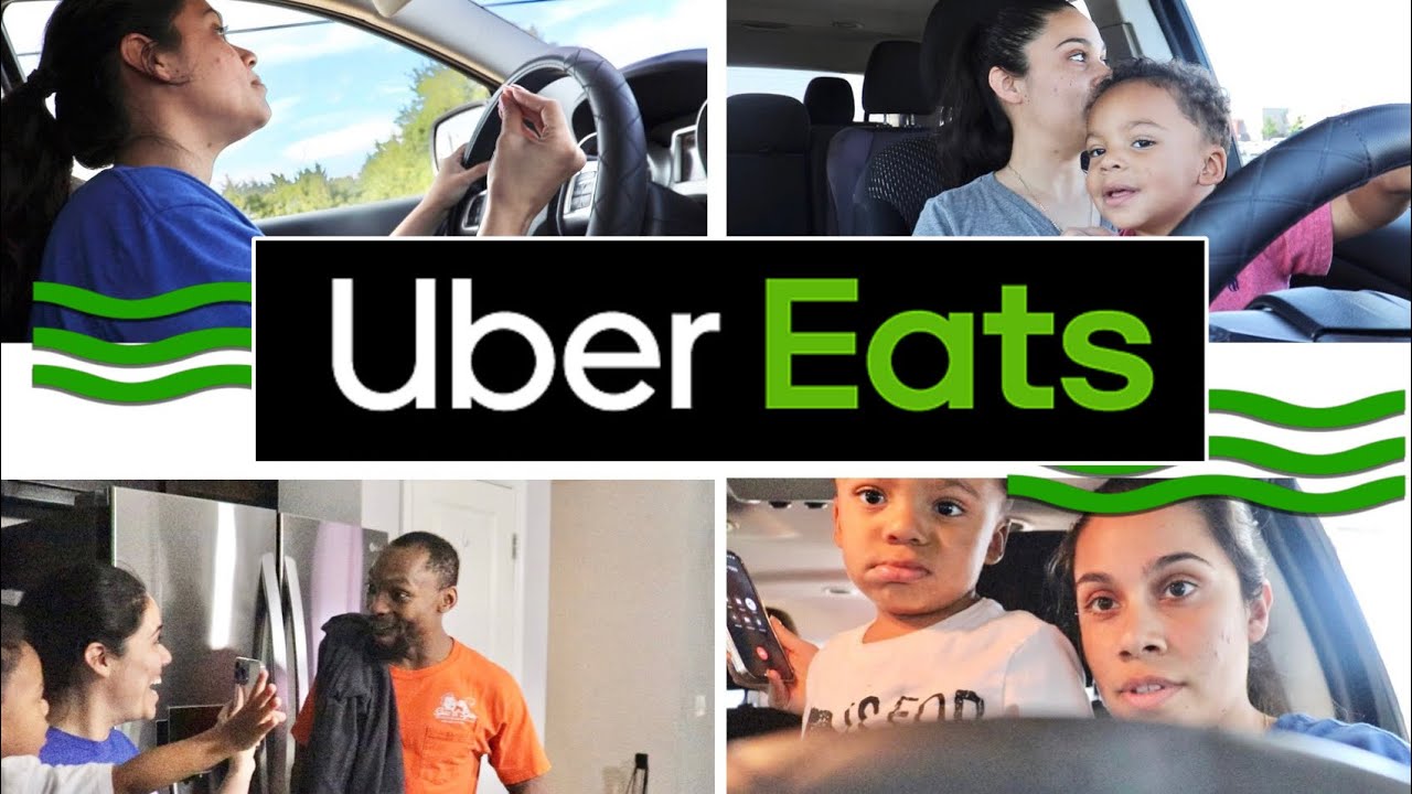 UBER EATS FIRST DAY | Food delivery ride along | so embarrassing* 😳 pro ...