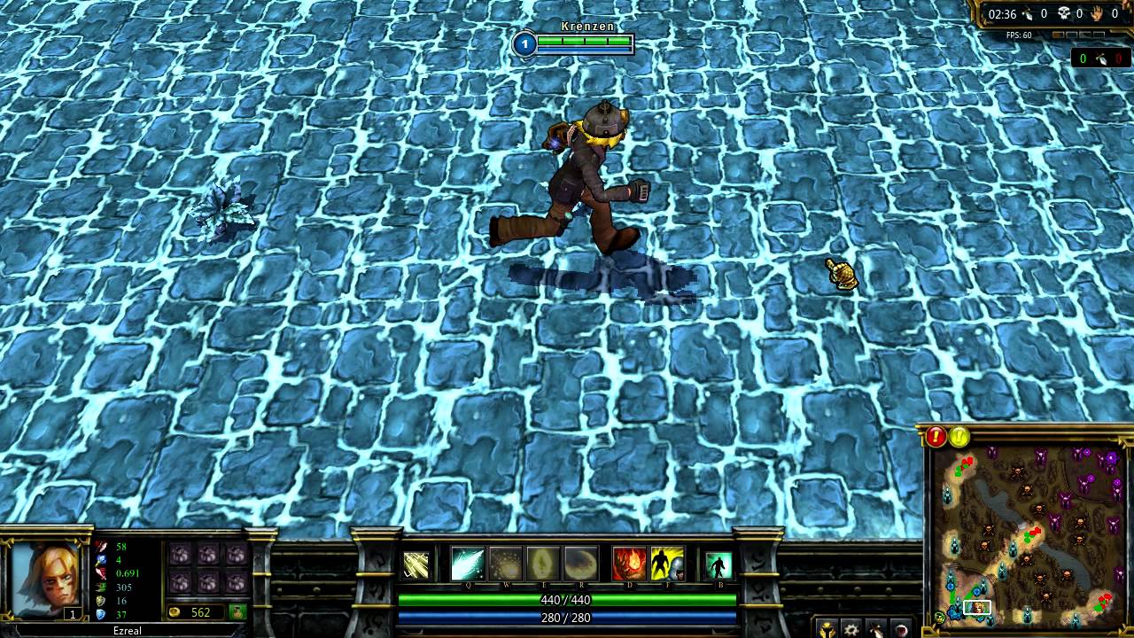 LoL - Explorer Ezreal skin [HQ] - YouTube