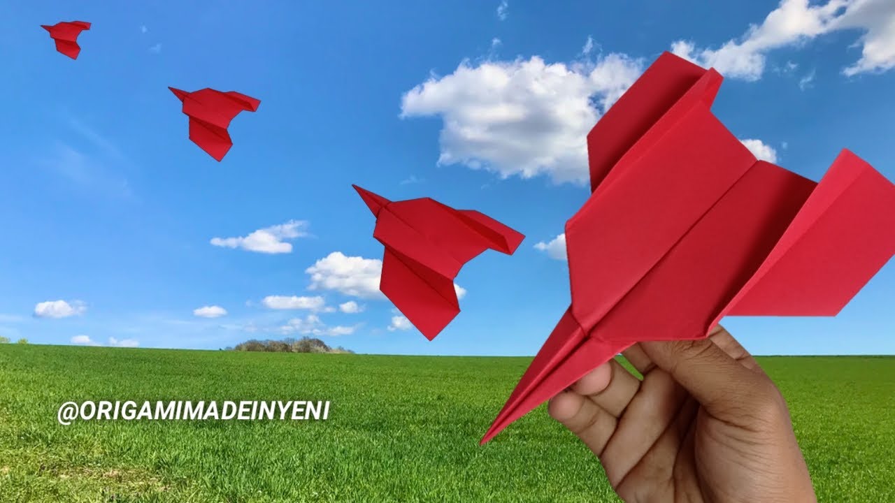 Fly Far & Fly All Day | How To Make a paper Airplane Easy - YouTube