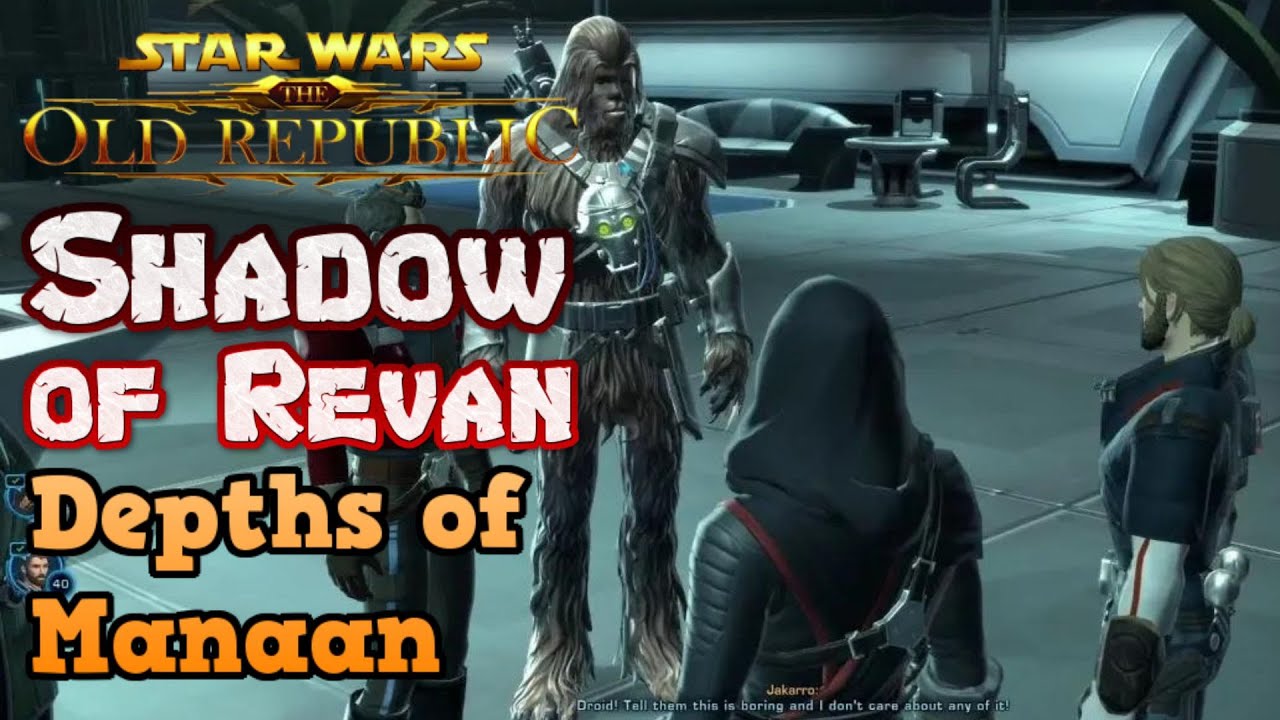 SWTOR Depths of Manaan Flashpoint Complete Walkthrough - YouTube