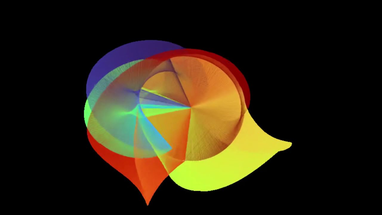 butterfly effect - one million double pendulums - YouTube