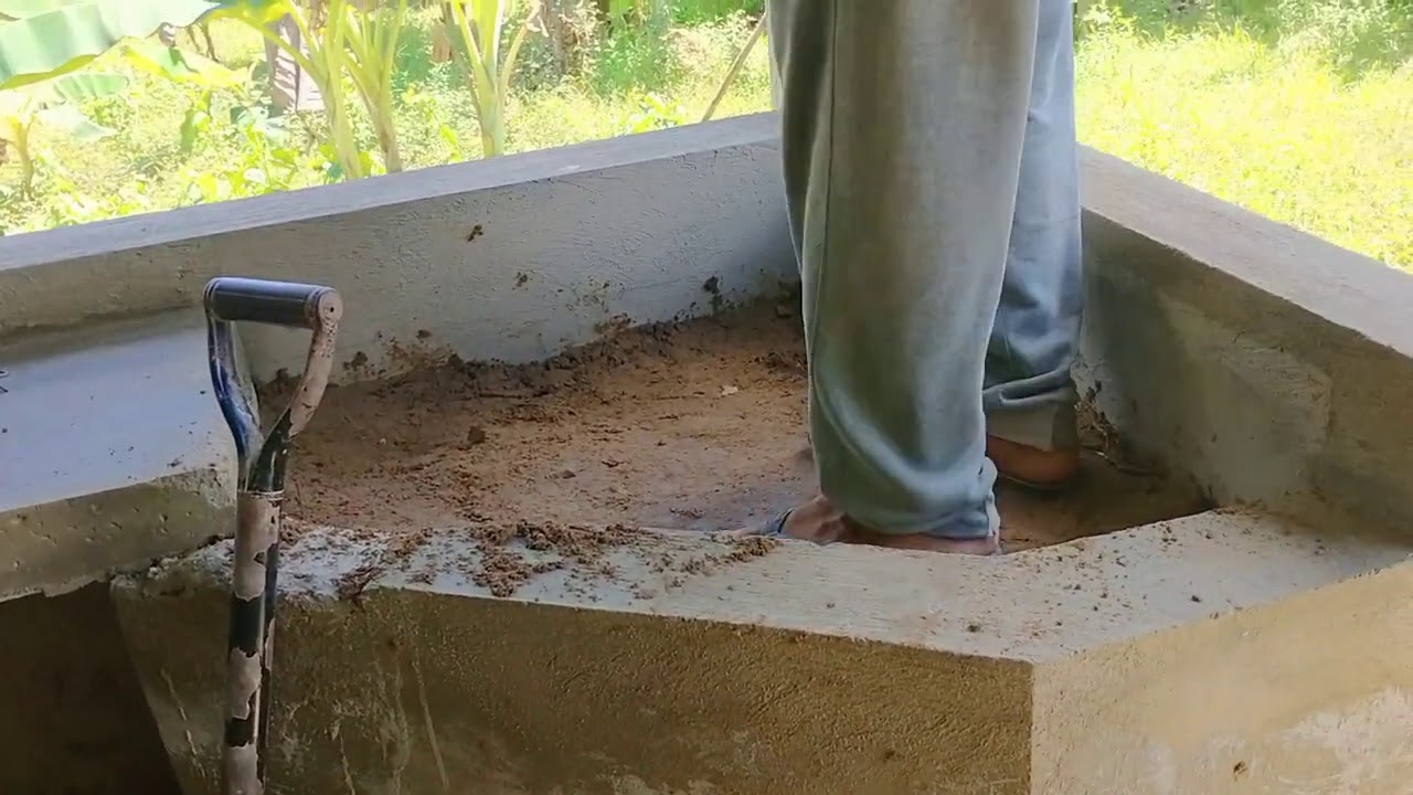 Finish our Double walling at our entrance door . - YouTube