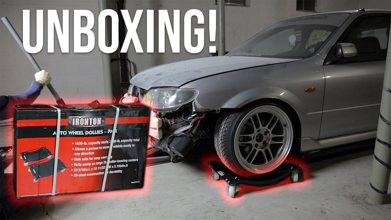 Updates! + Ironton Auto Wheel Dollies Unboxing - YouTube