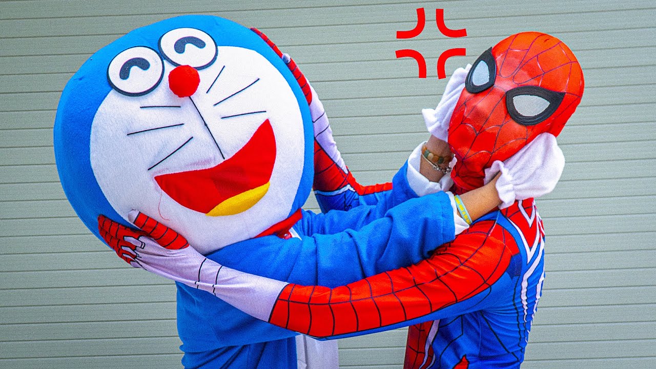 Doraemon New Episode | Spider-man vs Naruto rescue Doraemon fr Bad Guy ...