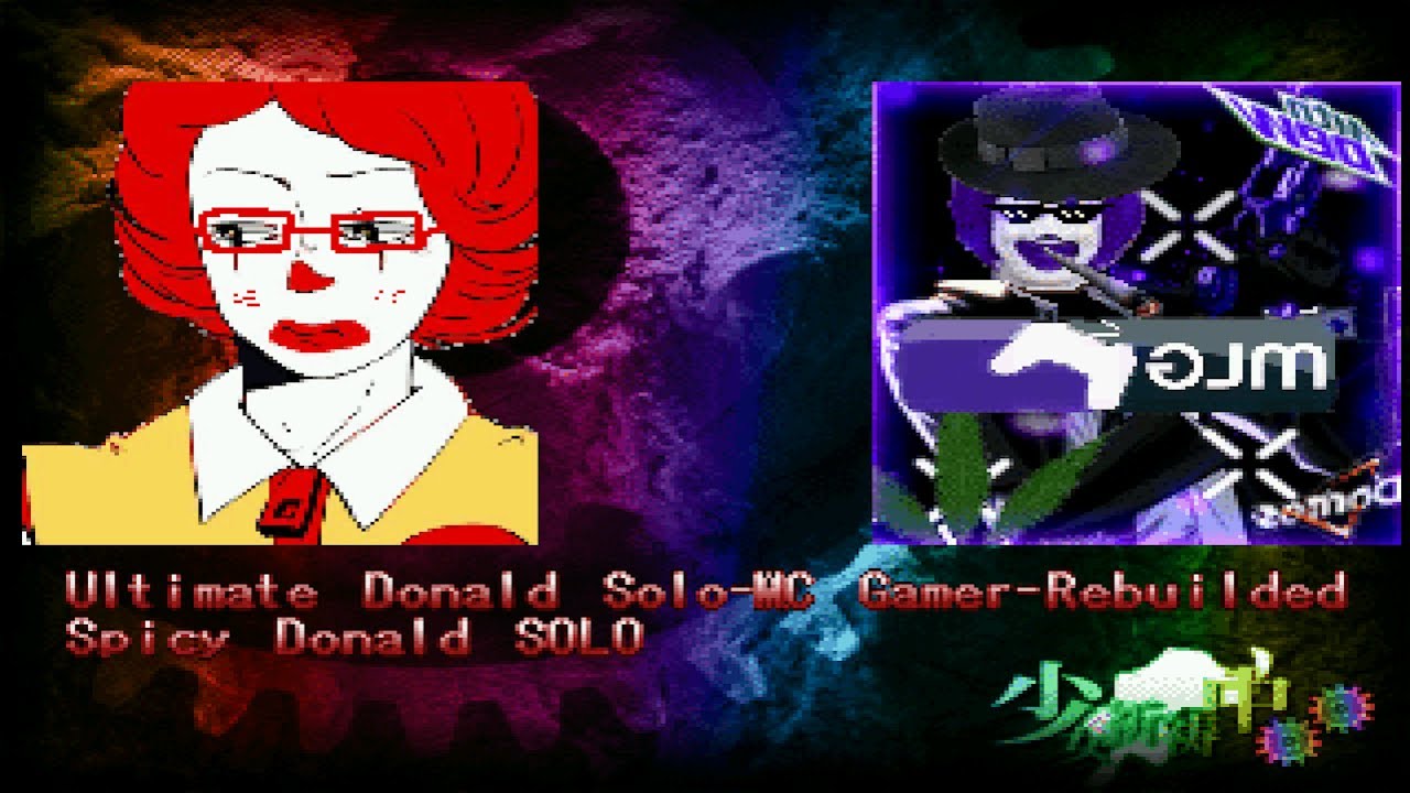 [MUGEN] Ultimate Donald Solo-R & Spicy Donald SOLO (12P) Vs MC Gamer ...