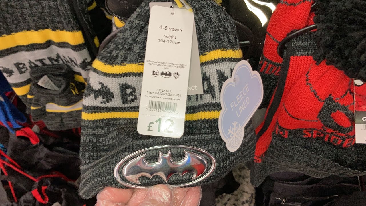 ASDA KIDS' HATS | End, November 2020 - YouTube