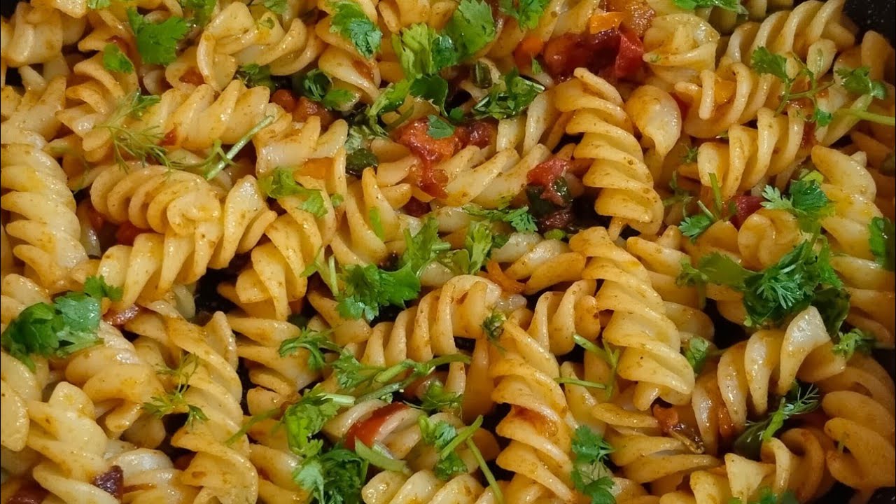 Desi Pasta Recipe//Homemade Pasta//Indian style Pasta Recipe//Masala ...