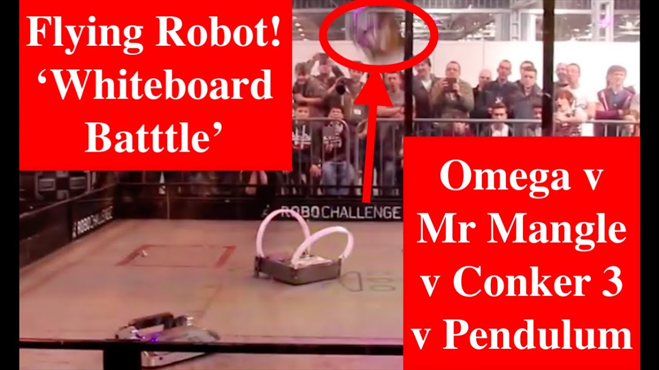 Flying Fighting Robots! - Omega v Mr Mangle v Conker 3 v Pendulum ...