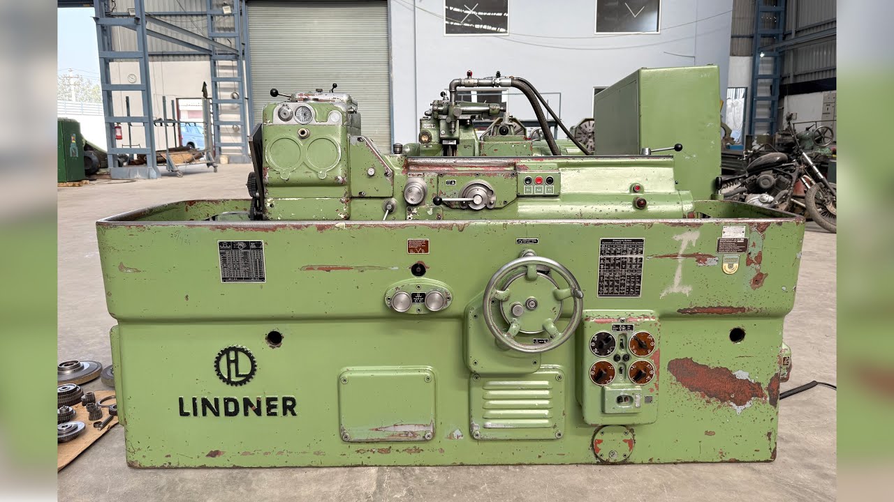 Lindner (Germany) "Type Standard" Thread Grinding Machine - 500 mm Job ...