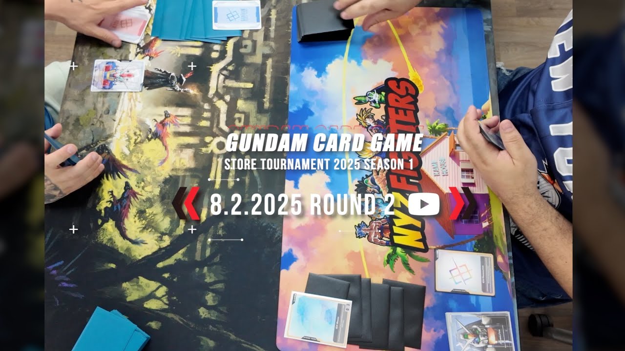 ROUND 2 GUNDAM CARD GAME STORE TOURNAMENT 2025 SEASON 1 - 8.2.2025 ...