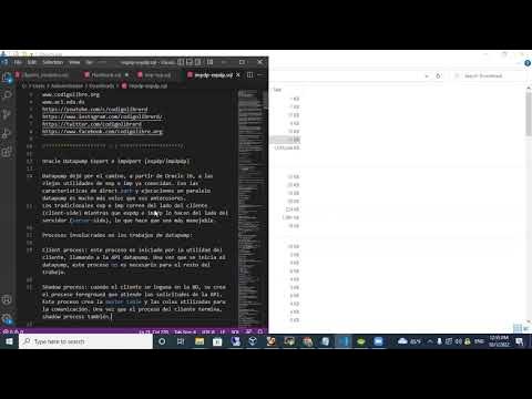 Oracle DBA - Laboratorio DATAPUMP expdp / impdp - Backups Logicos - 01-10-2022 - YouTube