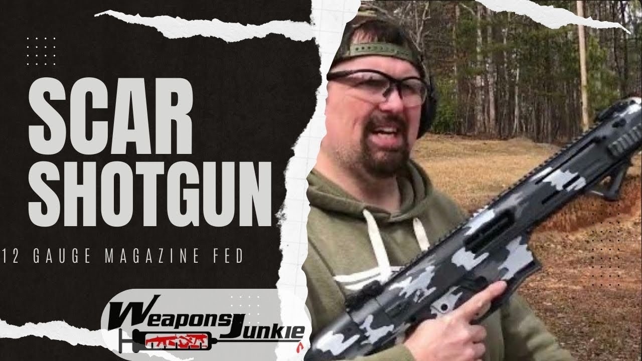 SCAR SHOTGUN SCR XII 12 Gauge - YouTube