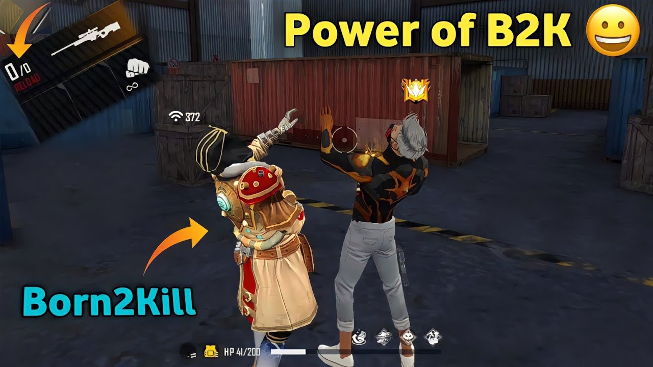 B2K Bundle😲 Over Confident With 0 Bullet Lone Wolf Mode Back in ...