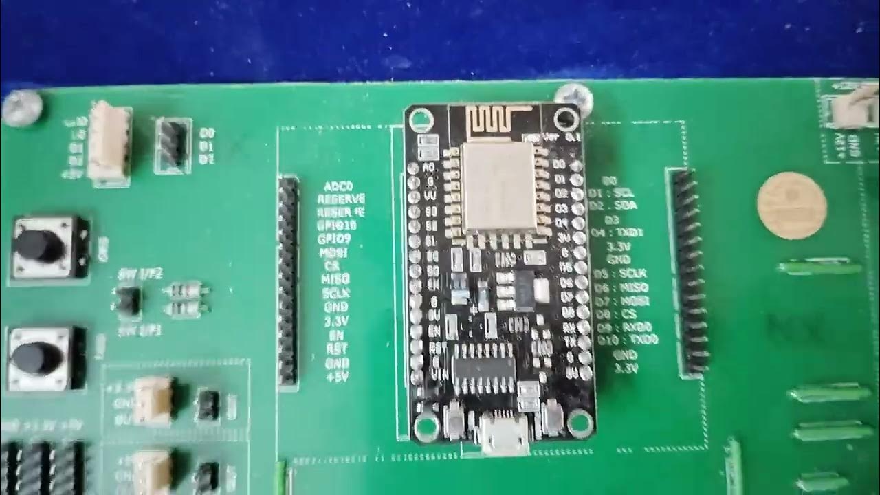 EXP 1 : Familiarize with ESP8266 Board (NodeMCU) - YouTube