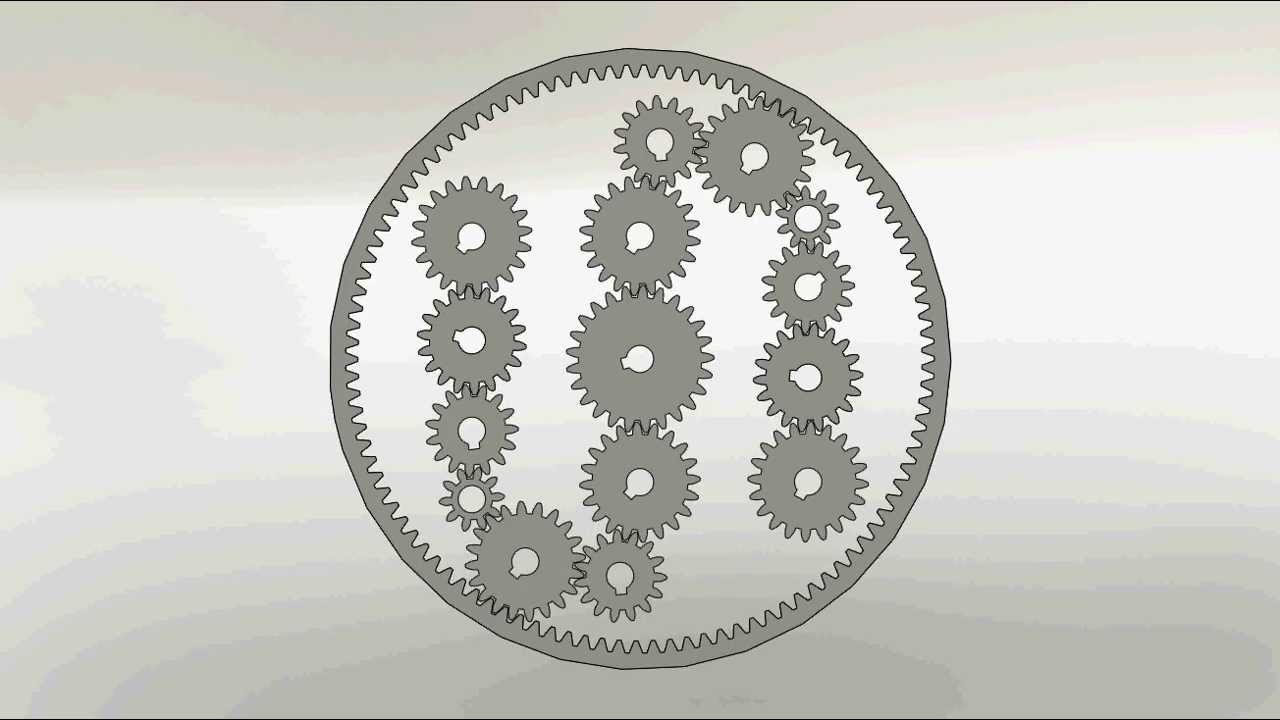 Planetary gear train - YouTube