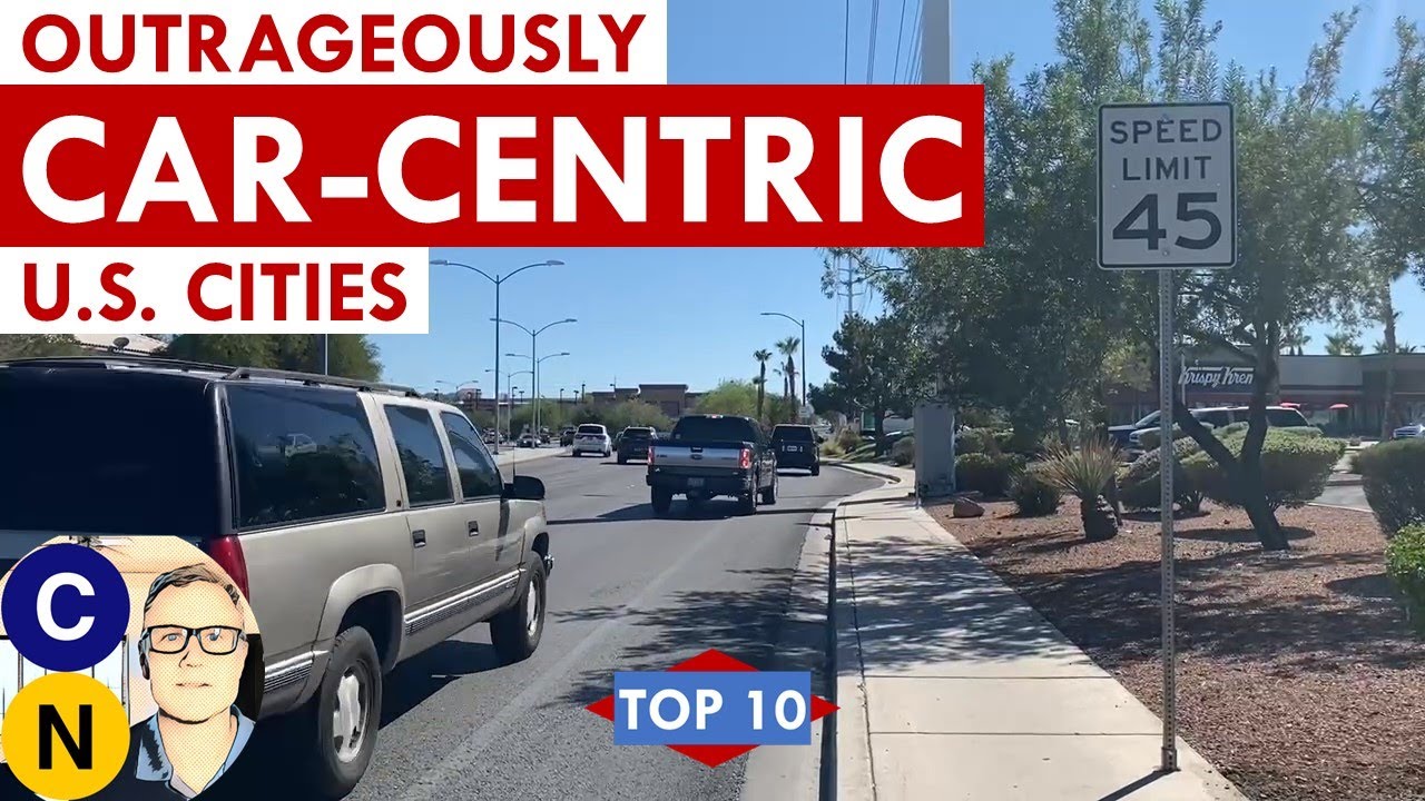 A Peek Inside Car-Brain: 10 US Cities Where the Cycle of Car Dependency ...