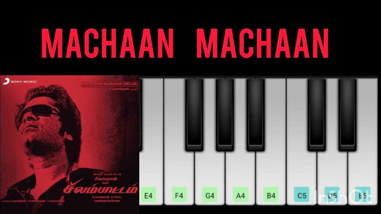 Silambattam - Machaan Machaan Song in Piano | Silambarasan | Yuvan ...