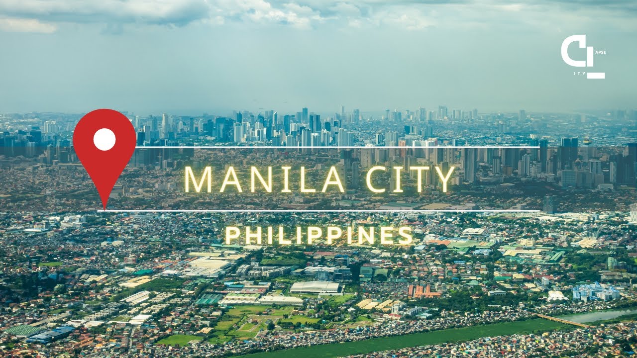 Manila City Philippines in 4K UHD | Drone Aerial from Above - Cityscape ...