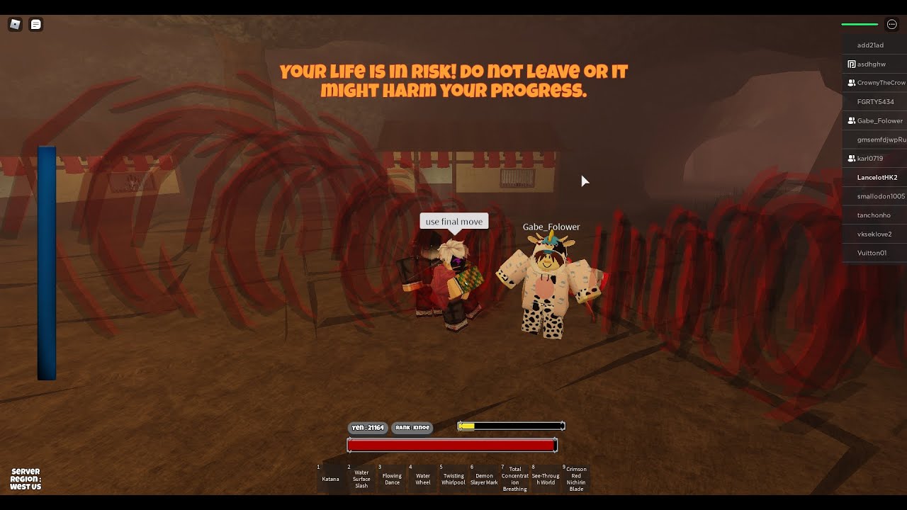 Demon Slayer Burning Ashes - Upper Moon 6 Gyutaro (Sickle) Showcase l ...