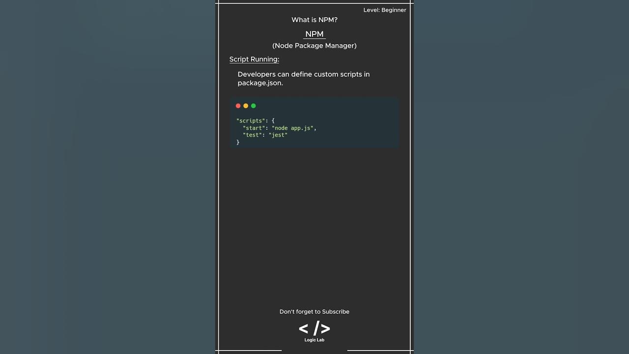Web Development Interview Question Npm Webdevelopment Javascript Javascripttutorial Js